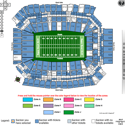 Colts Stadium Seating Chart